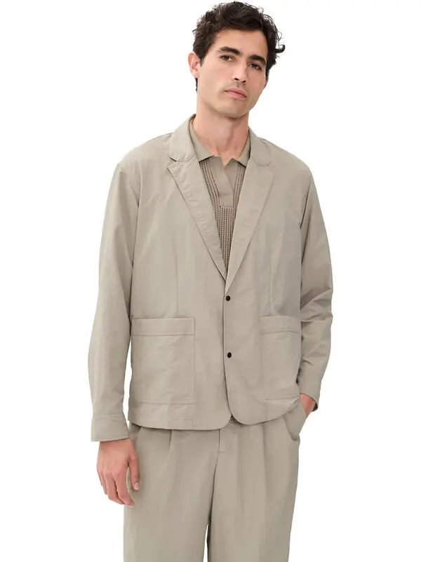 AUTO-REPLY Nylon Beach Blazer - Pumice