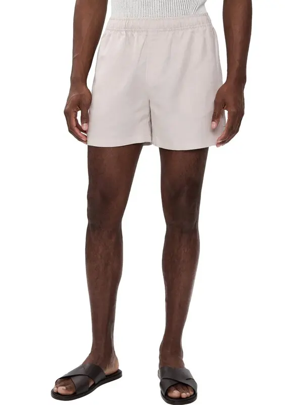 AUTO-REPLY Linen Blend Shorts - Sand