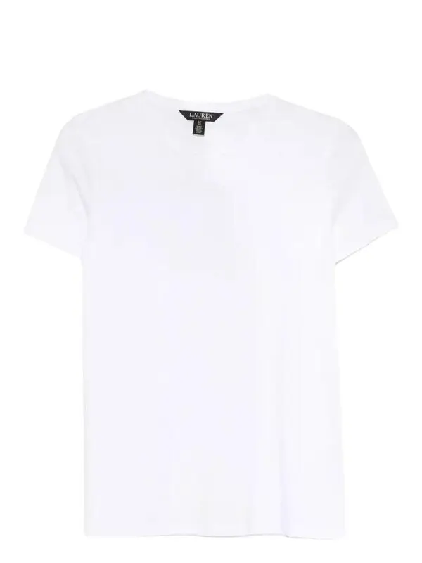 Ralph Lauren Logo-embroidered T-shirt - White