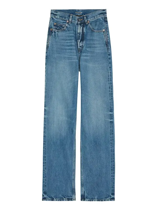 Saint Laurent Straight-leg Jeans - Denim