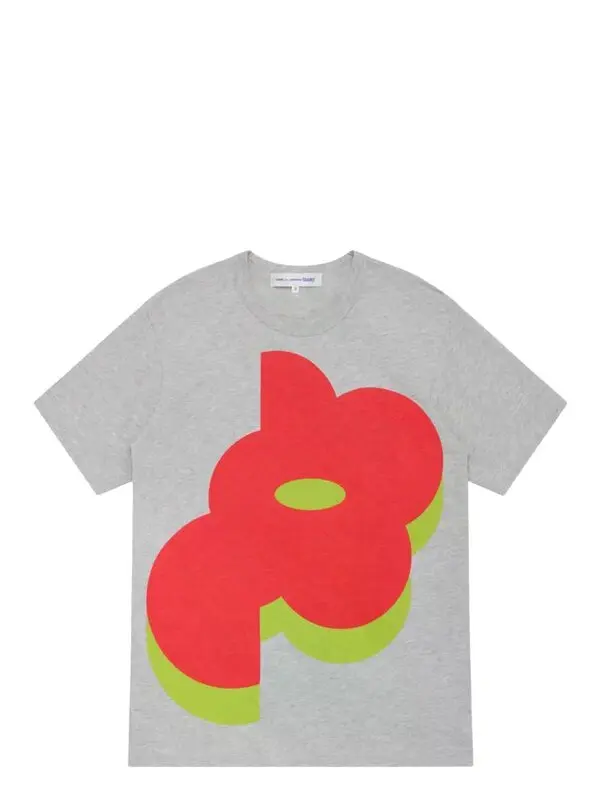 Comme Des Garçons Graphic-print T-shirt - Grey
