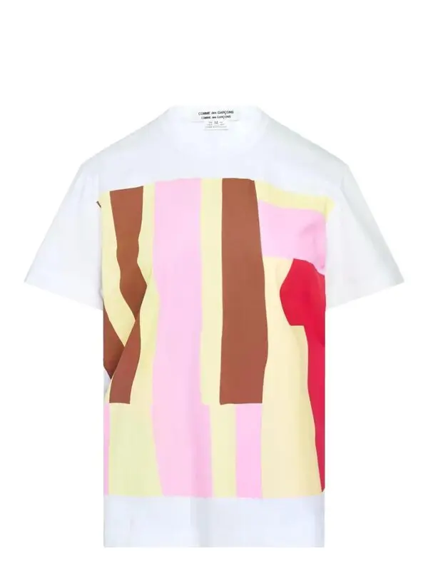 Comme Des Garçons Graphic-print T-shirt - White