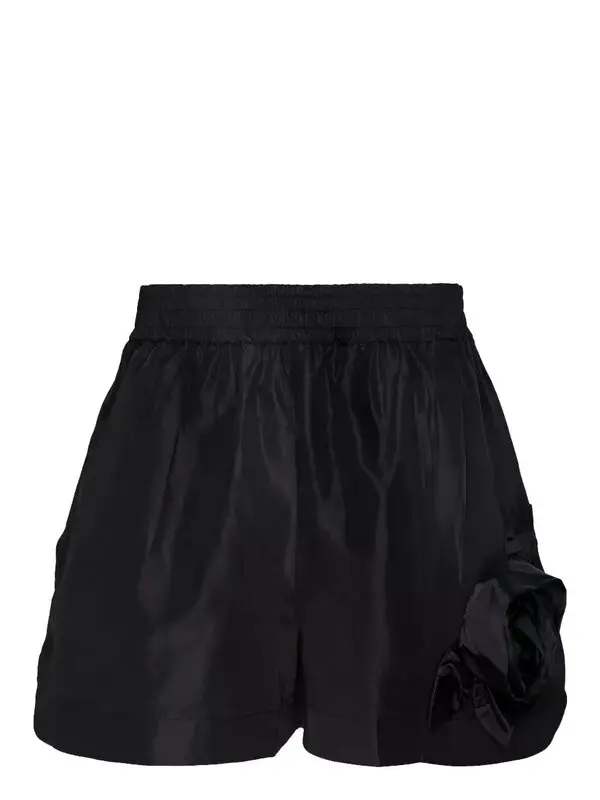 Simone Rocha Split-hem Shorts - Black