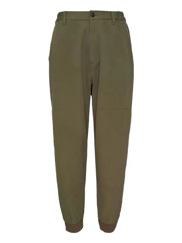 Visvim Caddo Belt-loop Pocket Trousers - Green