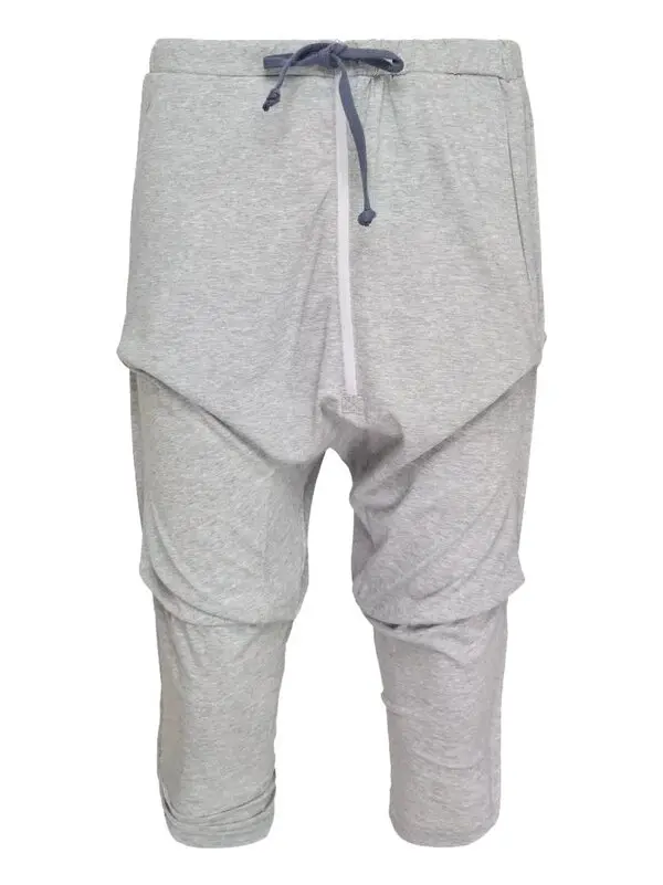 OPEN YY Sarouel Gathered Shorts - Grey