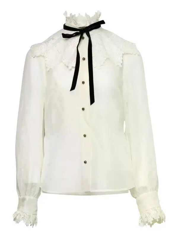 Zimmermann Luna Blouse - White