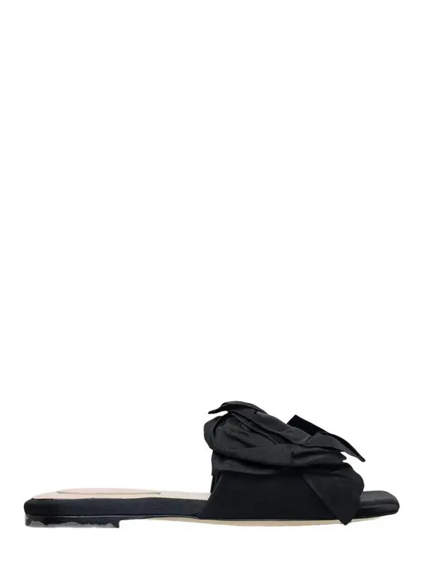 Simone Rocha Pressed Rosette Sandals - Black