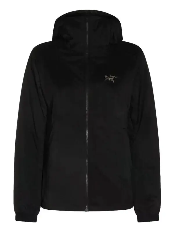Arc'teryx Logo-embroidered Hooded Jacket - Black