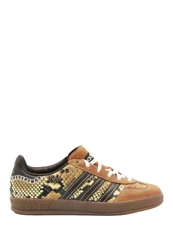 Adidas X Wales Bonner Gazelle Snake Sneakers - Neutrals