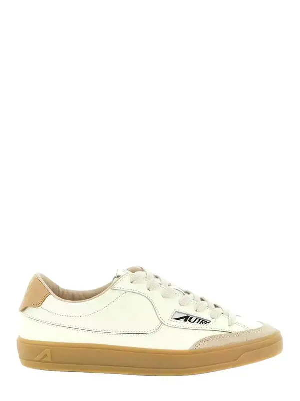 AUTRY Windscape Low Leather Sneakers - Neutrals