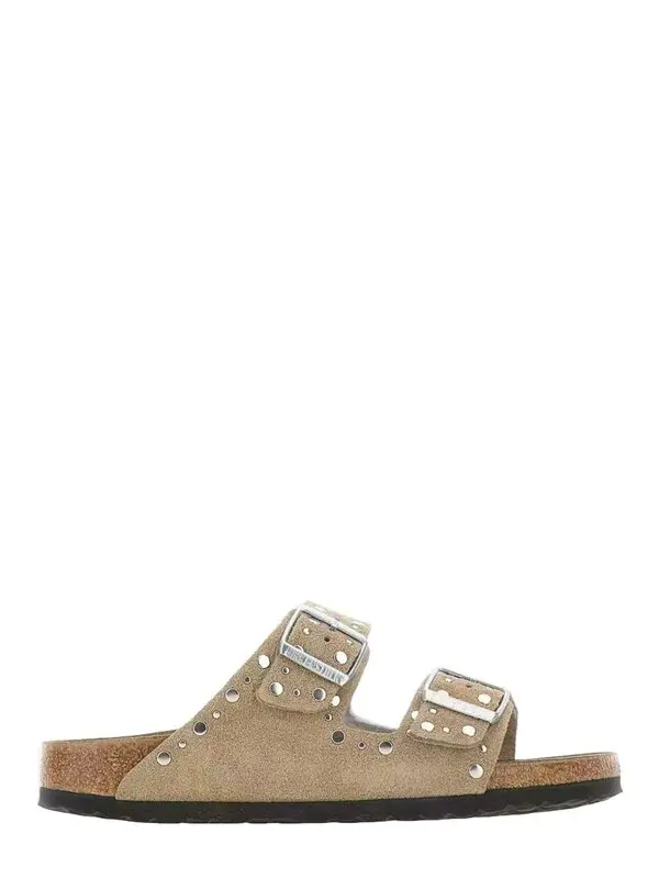 BIRKENSTOCK Arizona Rivet Studded Sandals - Neutrals