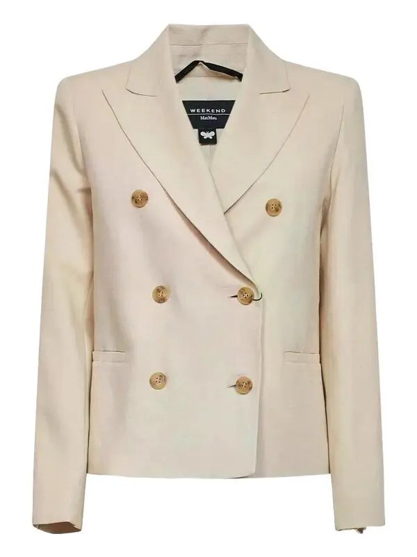 Max Mara Nembi Double-breasted Blazer - Neutrals