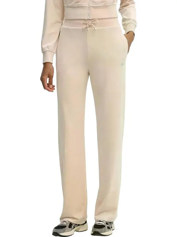 Guess Velvet Track Pants - Neutrals