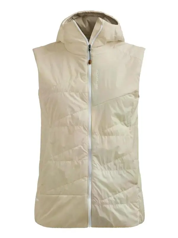 ORTOVOX Piz Duan Quilted Hooded Gilet - Neutrals