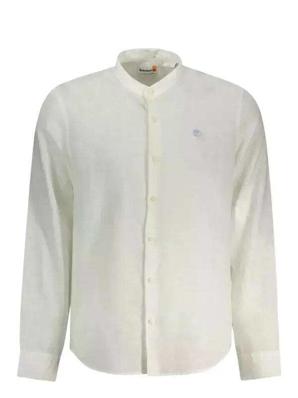 Timberland Logo-detail Long-sleeve Shirt - Neutrals