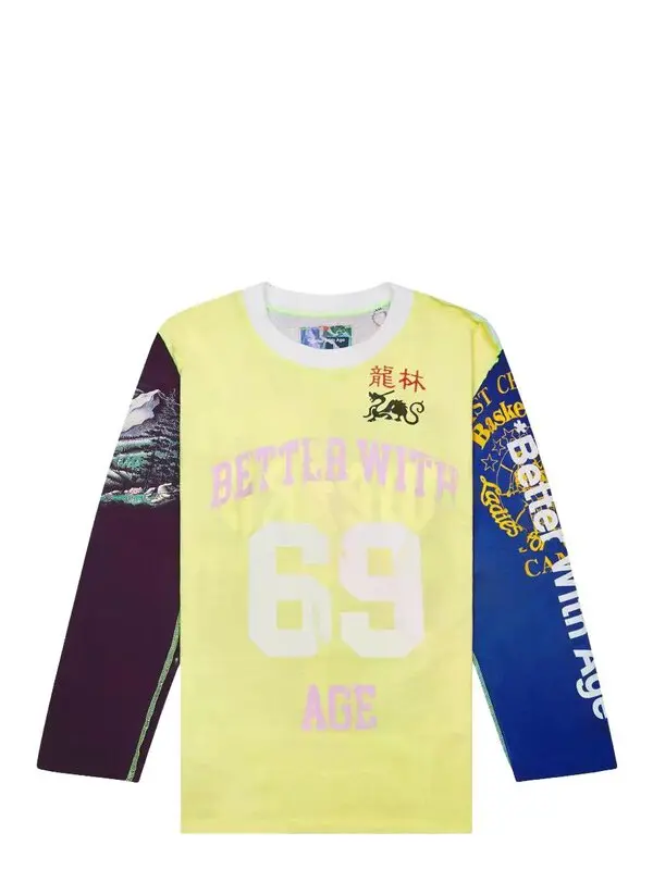 BETTER WITH AGE Nothing Reversible Graphic-print T-shirt - Yellow