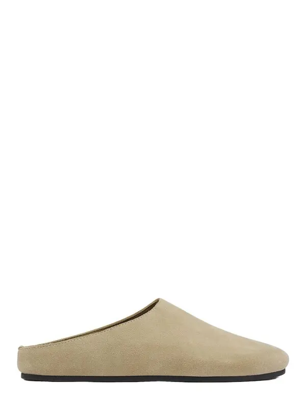 ST. AGNI Suede Mule - Rock