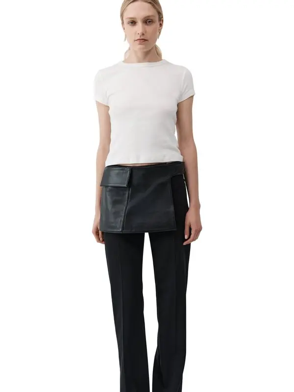 ST. AGNI Utility Skirt Belt - Black