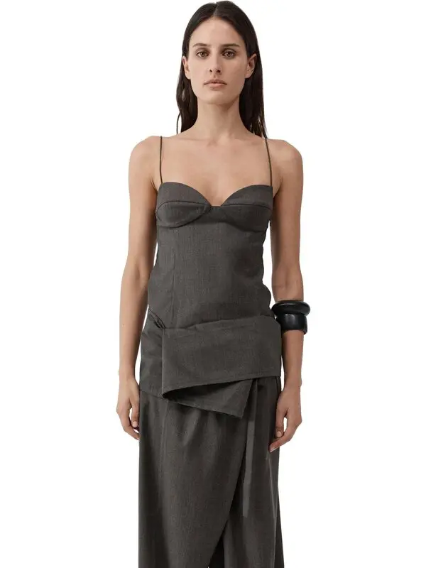 ST. AGNI Wool Cami - Mulch