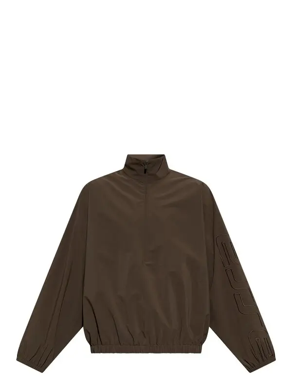 Fear Of God Jacket With Stand Collar - Brown
