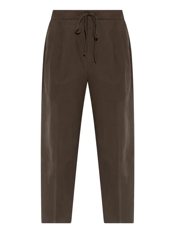 Fear Of God Wide-leg Cotton Trousers - Brown