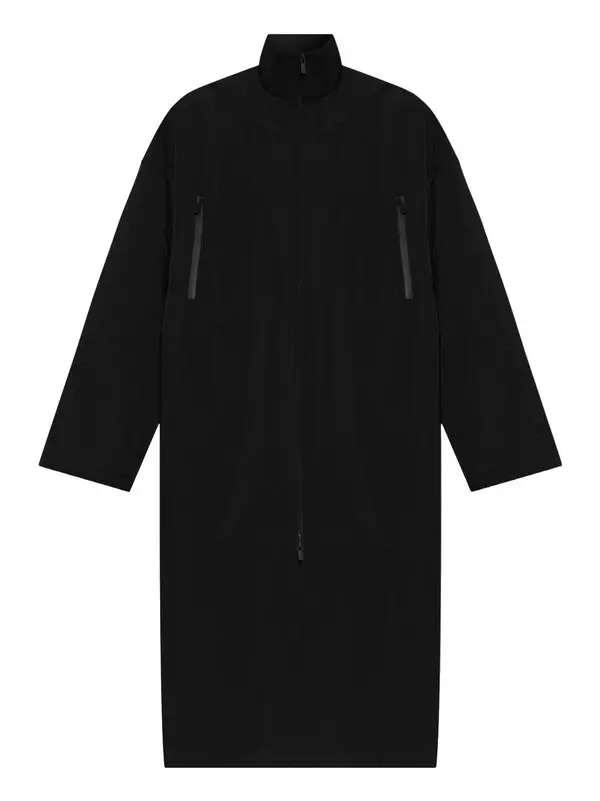 Fear Of God Coat With Stand-up Collar - Black