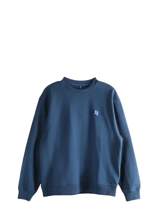 ADER ERROR Long Sleeve Hoodie - Navy Blue