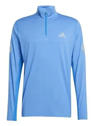 Adidas Adi365 Iconic 1/zip Top - Ray Blue