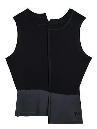 Adidas Y3 Dip Dye Tank - Black