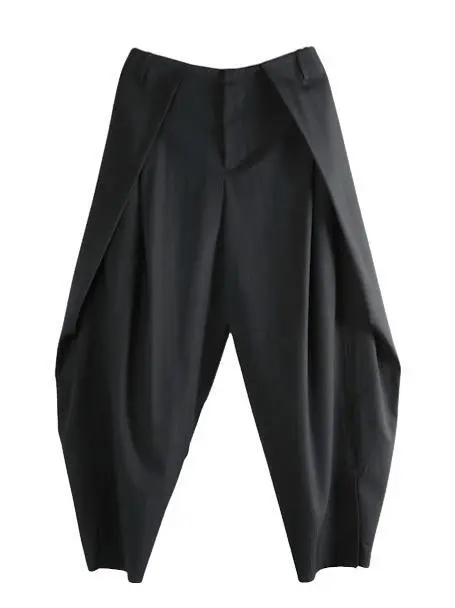 ADER ERROR Elegant Wide-leg Trousers - Black