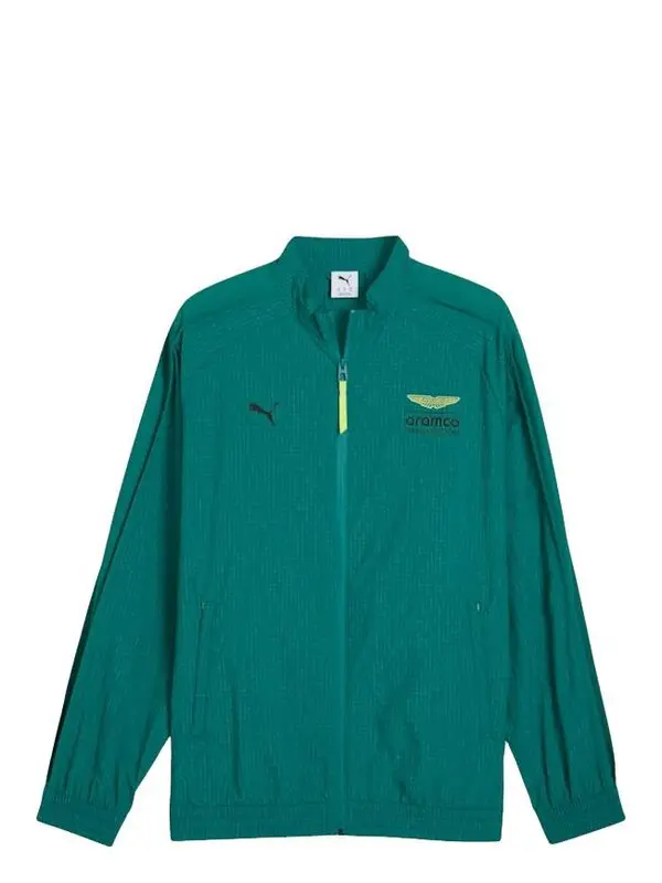 PUMA Aston Martin Aramco Formula 1 Team T7 Oversized Jacket - Green Lux
