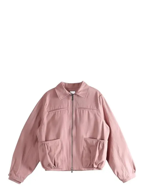 ADER ERROR Soft Zip-up Jacket - Pink