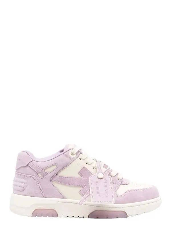 Off-White Out Of Office Low-top Sneakers - Lavander/ivory