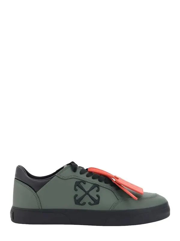 Off-White Low Vulcanized Sneakers - Military Green/black