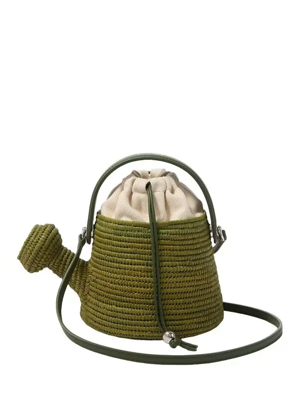 Loewe Paula's Ibiza Watering Can Bucket Bag - Green