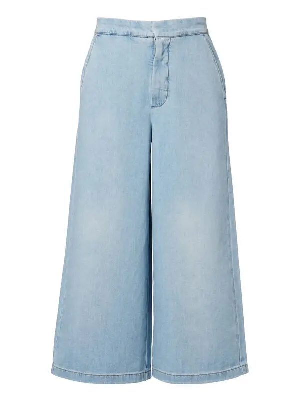 Loewe Paula's Ibiza Cropped Jeans - Blue
