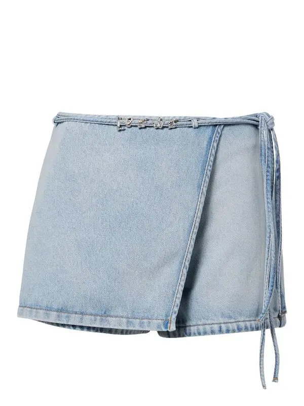 Loewe Paula's Ibiza Denim Skort - Blue