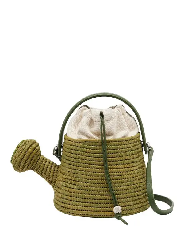 Loewe Paula's Ibiza Watering Can Bucket Bag - Green