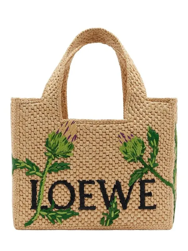 Loewe Paula's Ibiza Small Tote Bag - Beige
