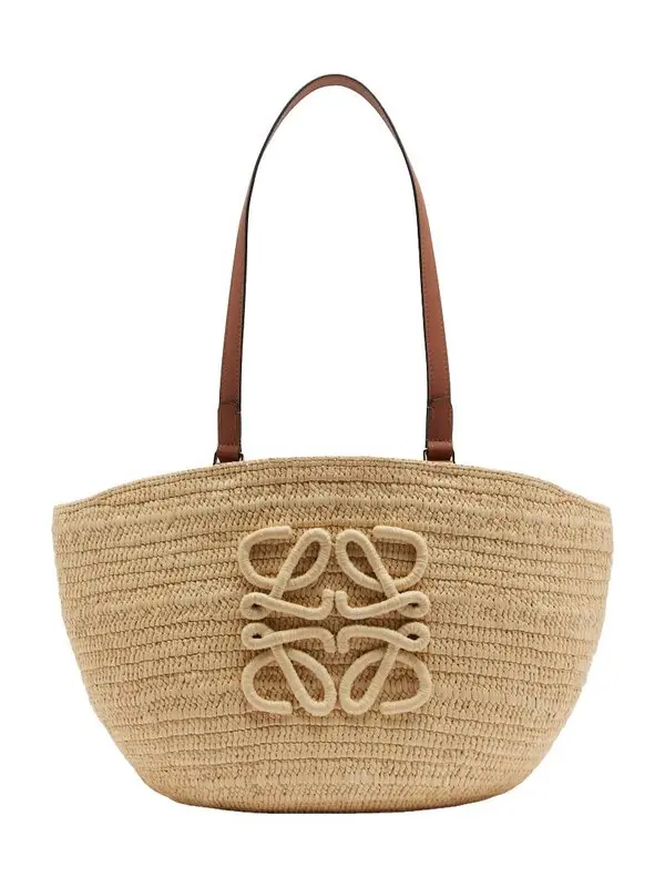 Loewe Eclipse Medium Basket Bag - Beige