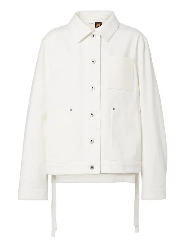 Loewe Paula's Ibiza Denim Jacket - White