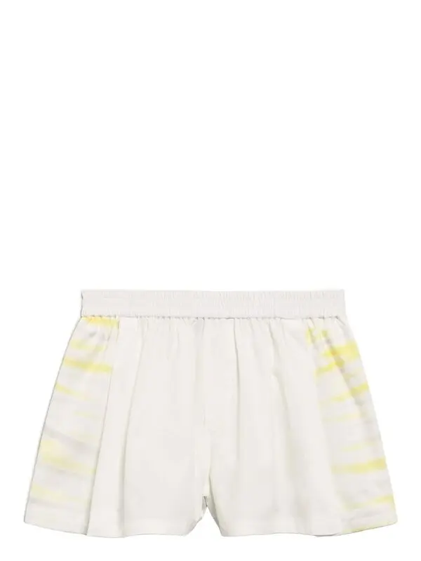 Balenciaga Tie Dye A-line Boxer Shorts - White