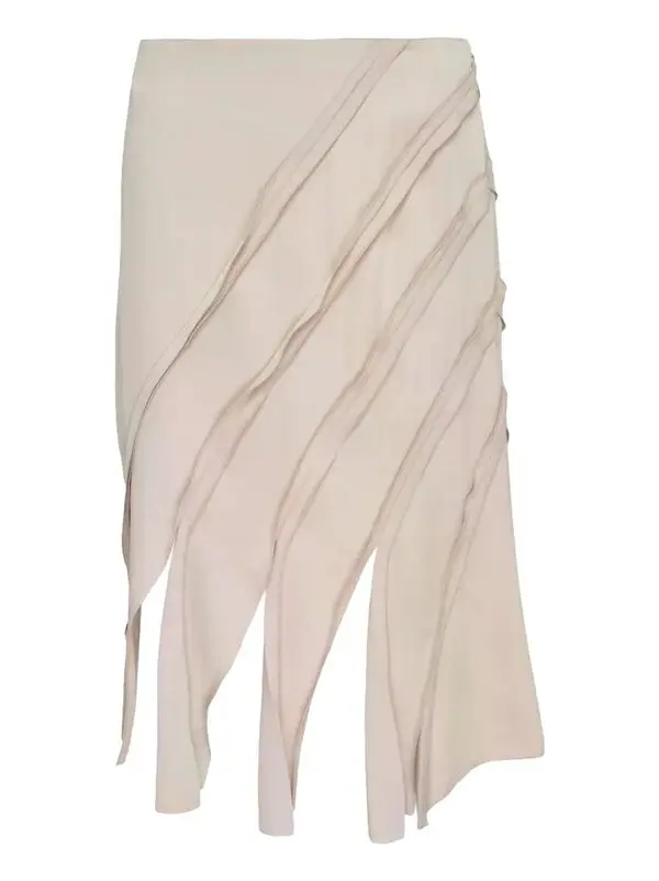 CLUB21 COLLECTION Daisy Midi Skirt - Neutrals