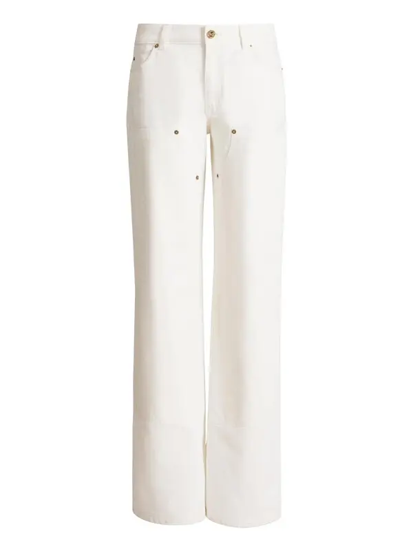 Balmain Loose-fit Jeans - White