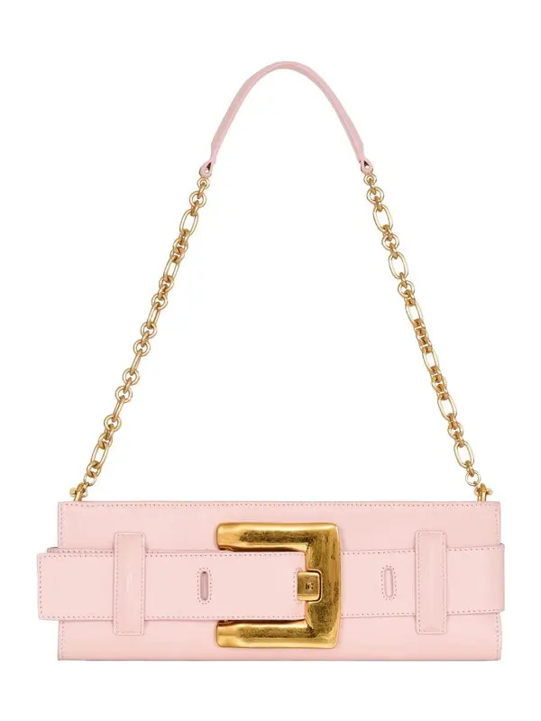 Balmain Anthem Clutch - Pink