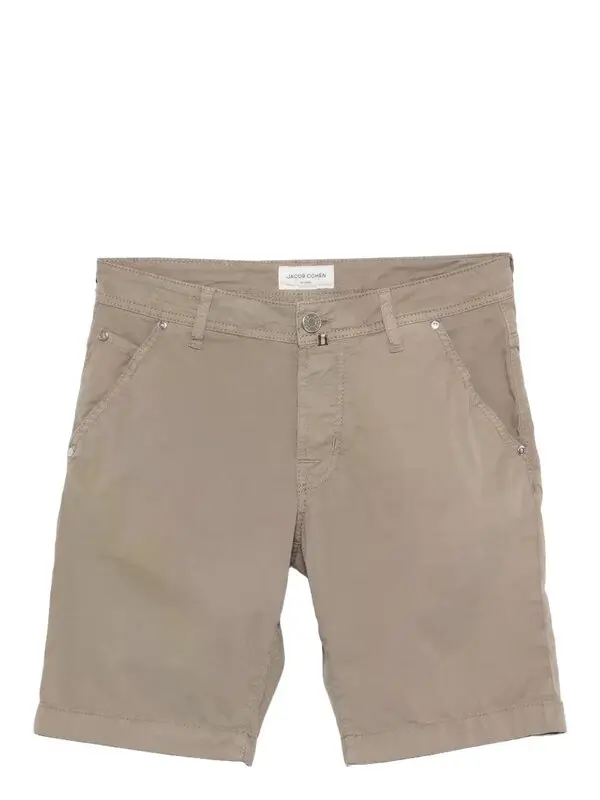 Jacob Cohen Logo-patch Shorts - Neutrals