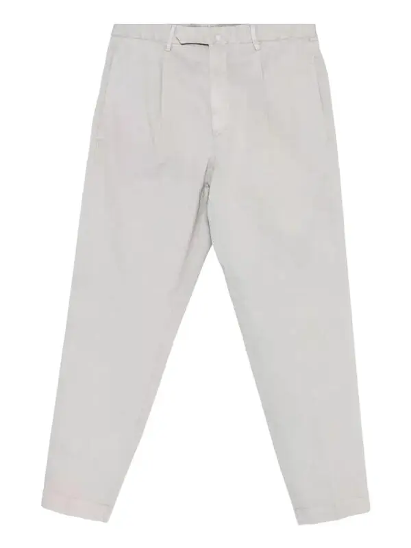 DELL'OGLIO Belt-loops Trousers - Grey