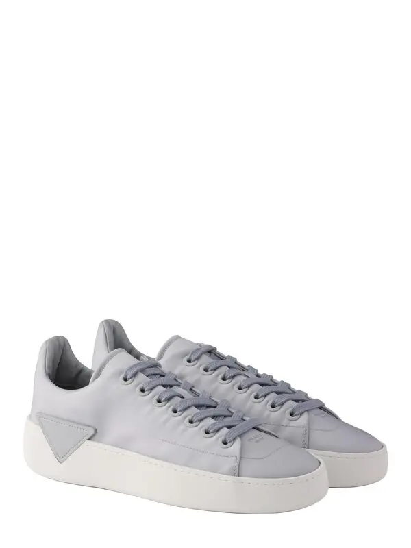Prada Court Re-nylon Sneakers - Grey