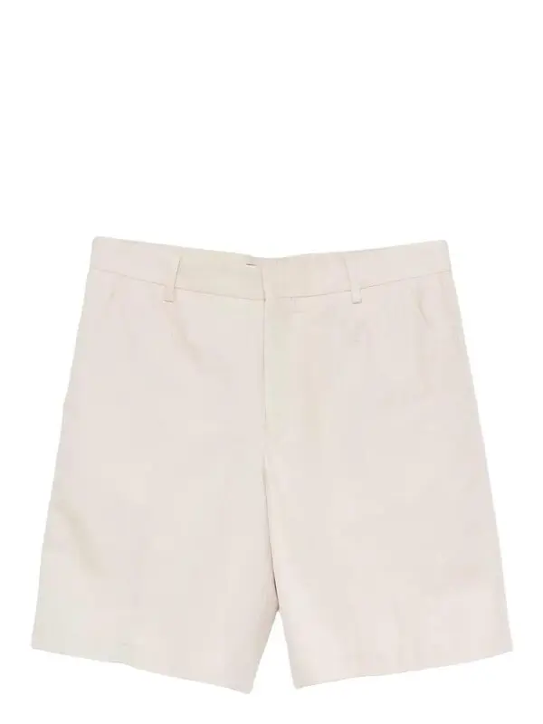 Zegna Tailored Pressed-crease Shorts - Neutrals