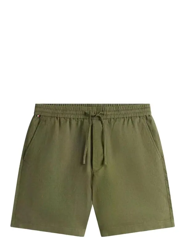 Tommy Hilfiger Linen Chino Shorts - Green